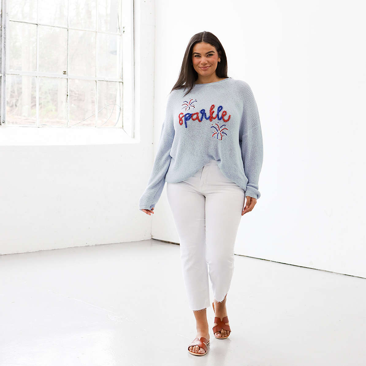 Sparkle Knitted Sweater | Marleylilly