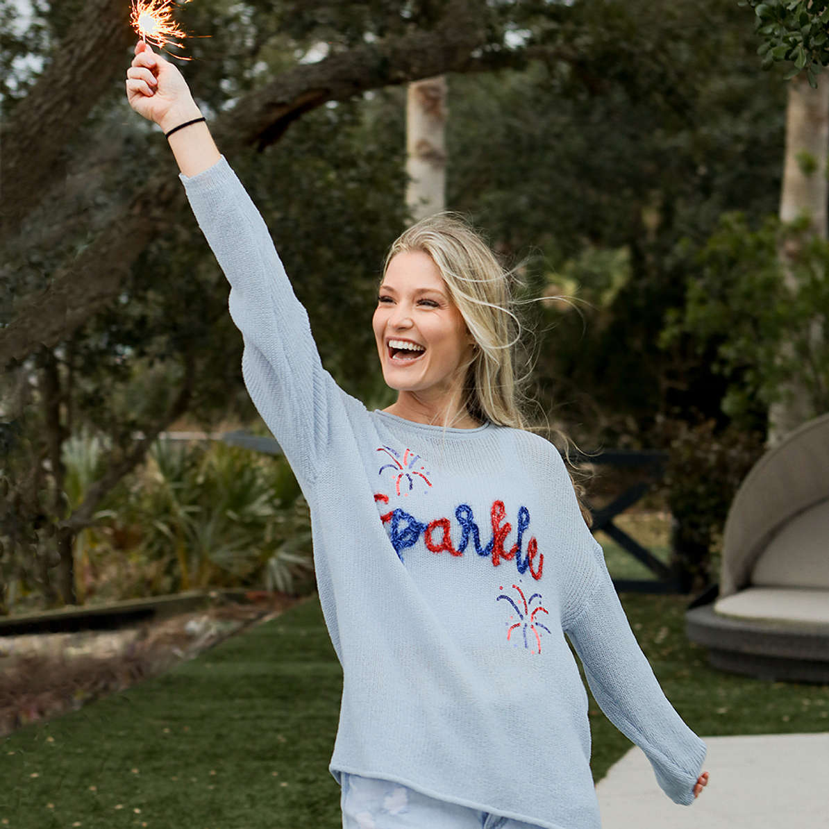 Sparkle Knitted Sweater | Marleylilly