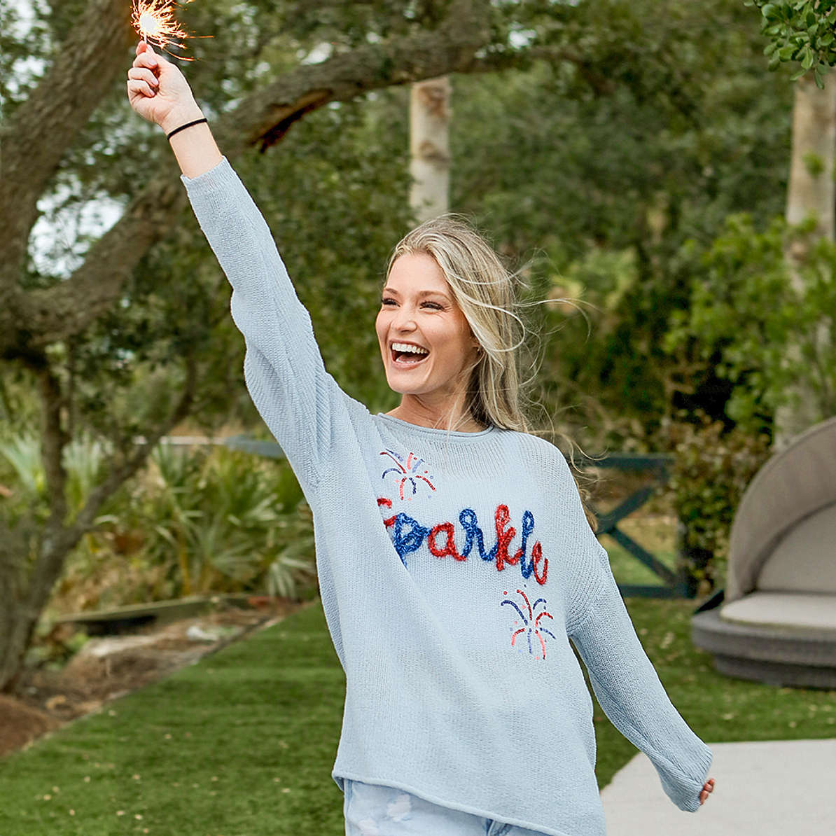 Sparkle Knitted Sweater | Marleylilly