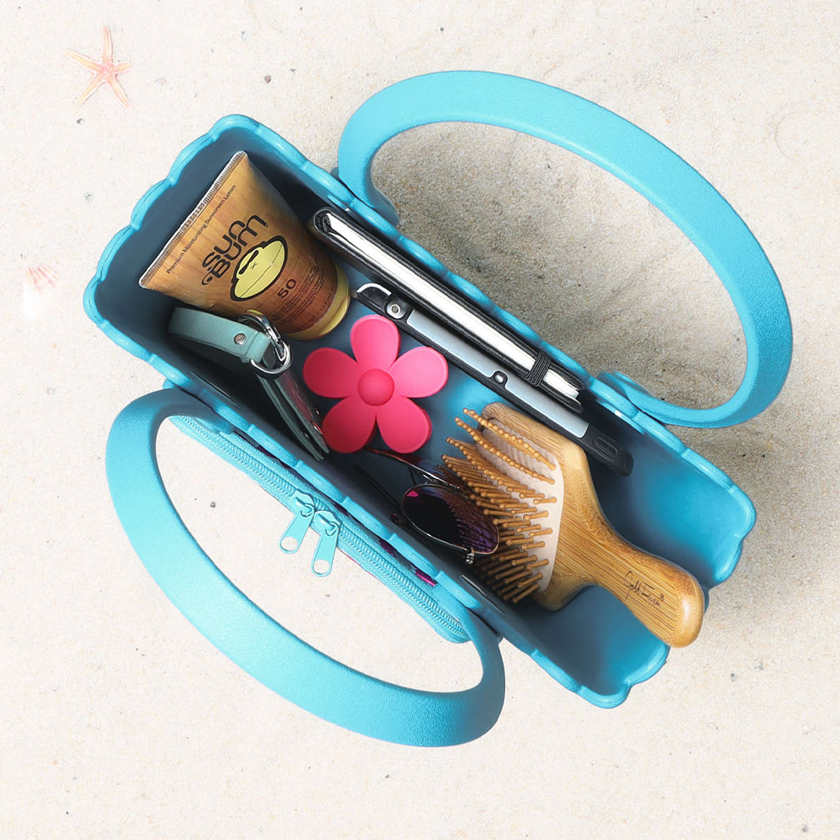 Personalized Mini Waterproof Beach Bag | Marleylilly