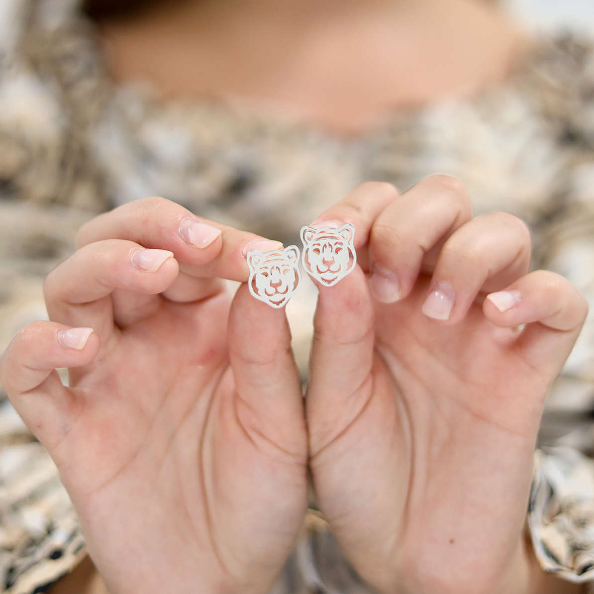 Tiger Stud Earrings | Marleylilly