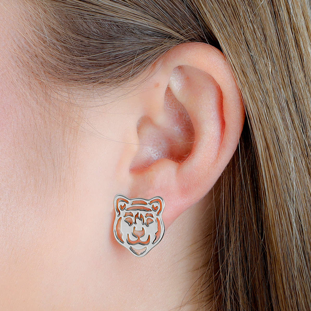 Tiger Stud Earrings | Marleylilly