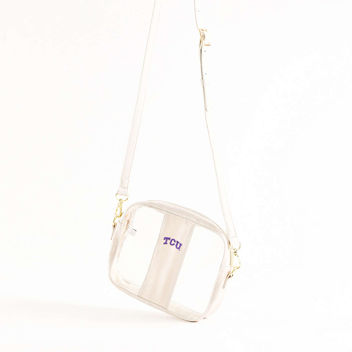 TCU Horned Frogs Clear Stadium Crossbody Bag | Marleylilly