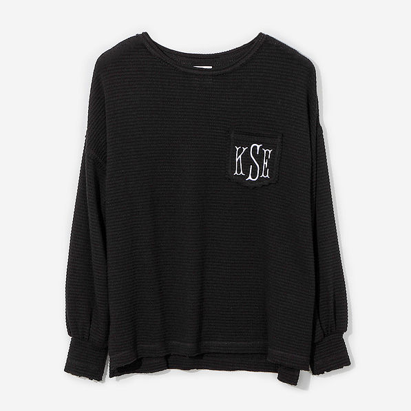 Personalized Waffle Shirt | Marleylilly