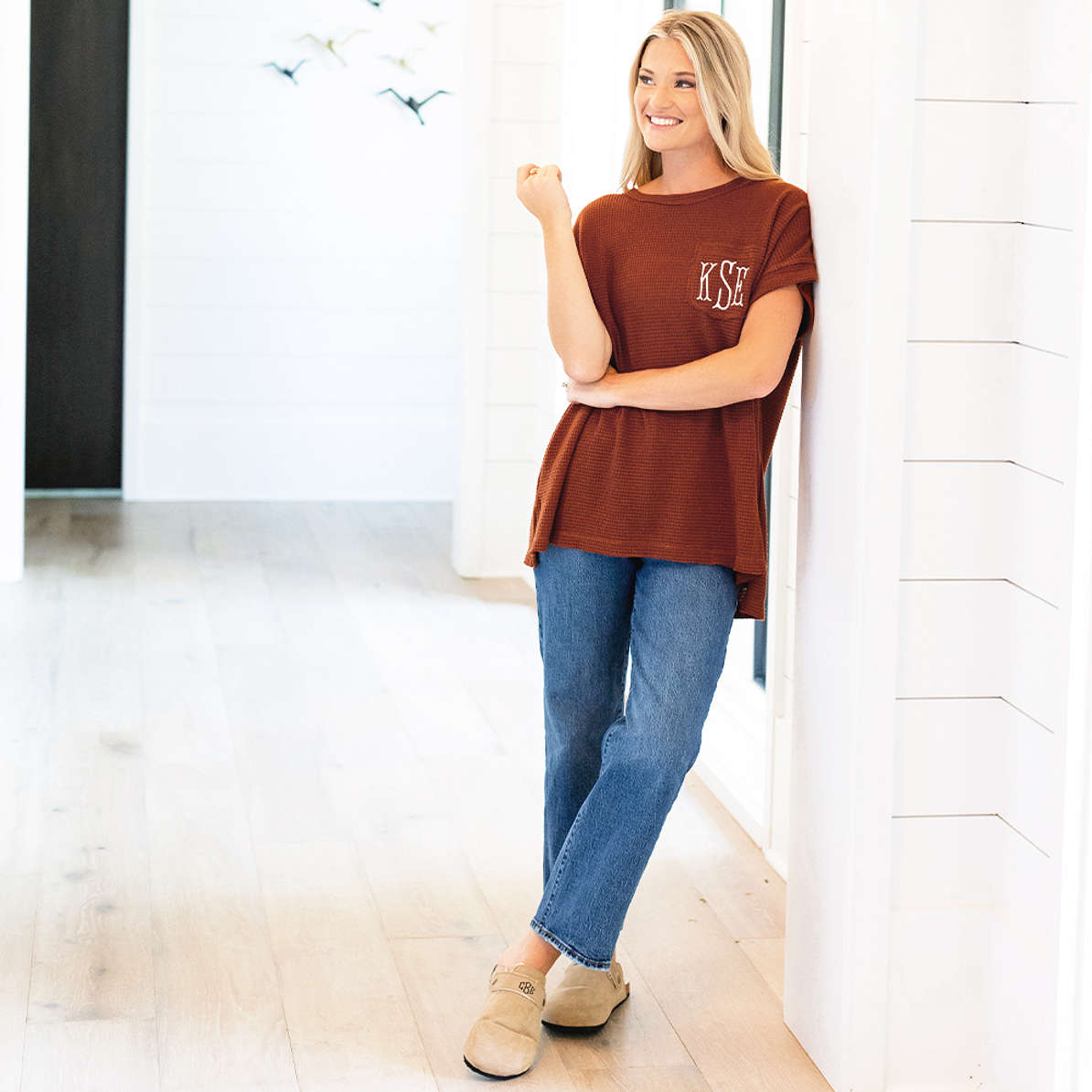 Personalized Waffle Shirt | Marleylilly