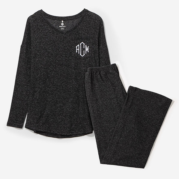 Monogrammed Pajamas by Marleylilly