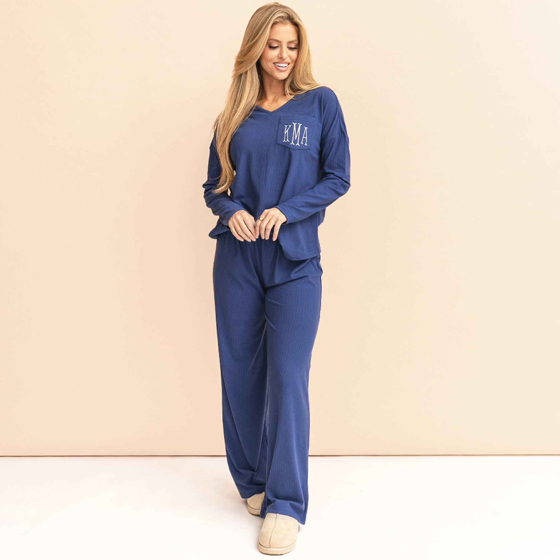 Monogrammed Pajamas by Marleylilly