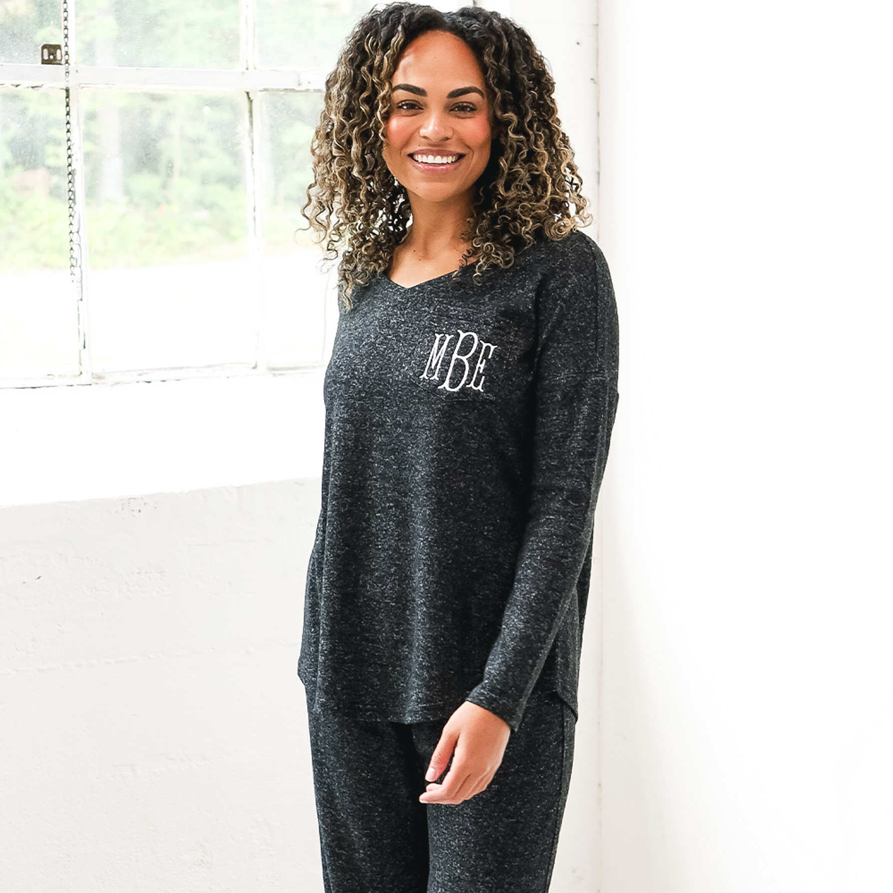 Monogrammed Pajamas by Marleylilly