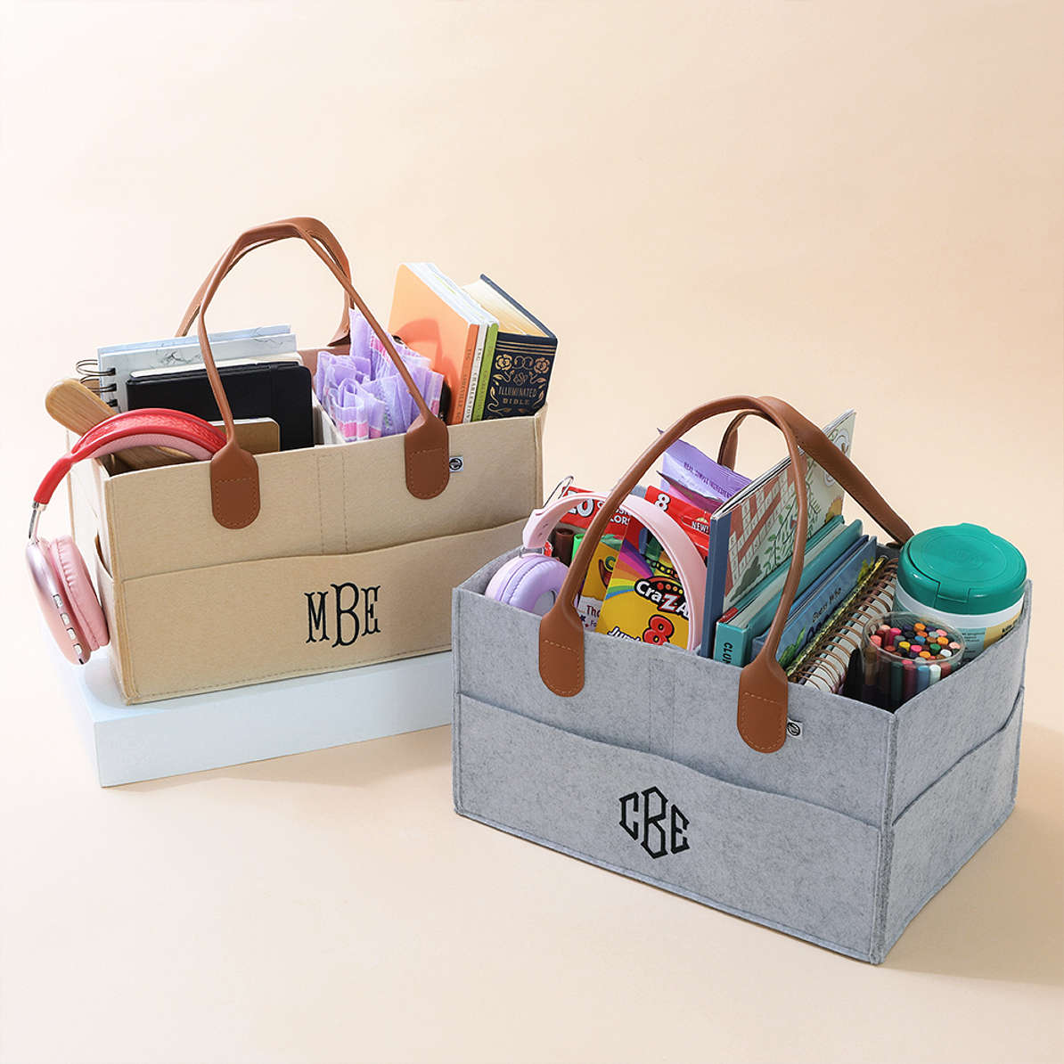 Monogrammed Home Organizer | Marleylilly