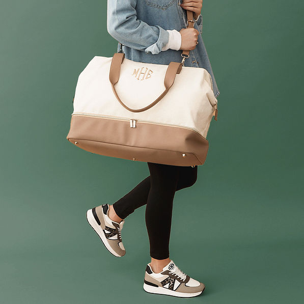 Personalized Canvas Weekender | Marleylilly