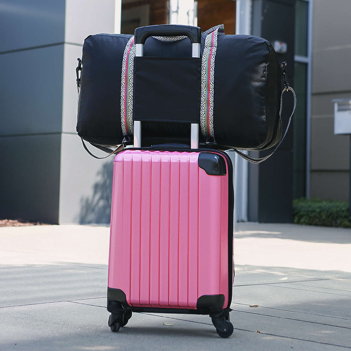 Personalized Packable Flat Lay Weekender | Marleylilly
