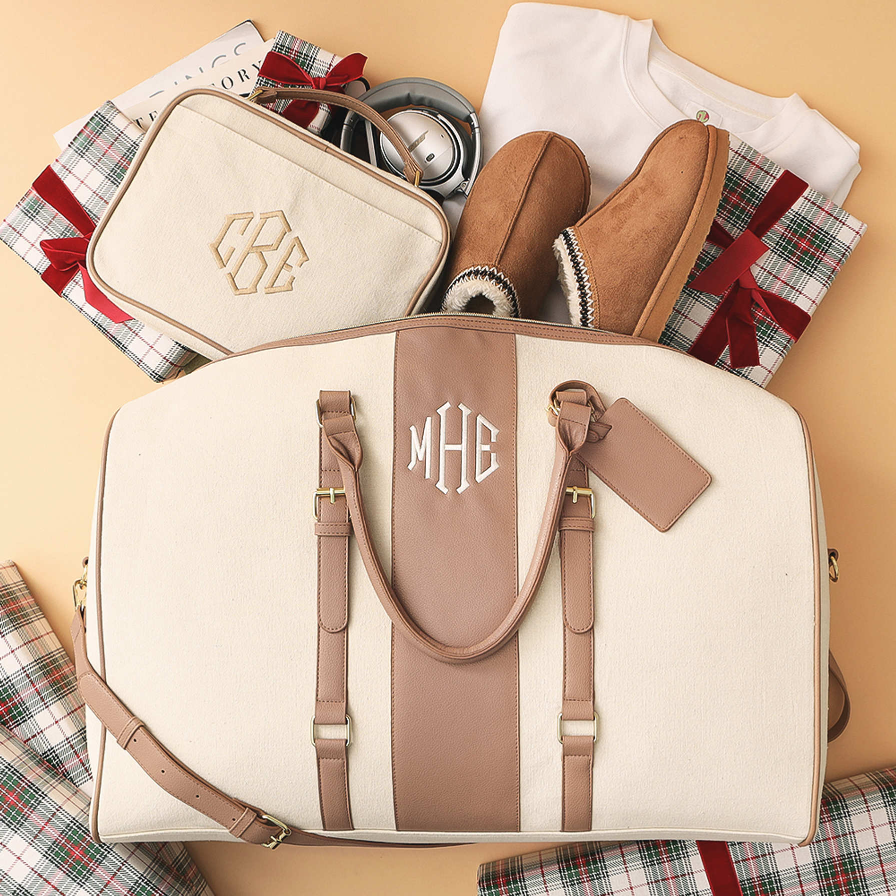 Monogrammed Weekender Bag | Marleylilly