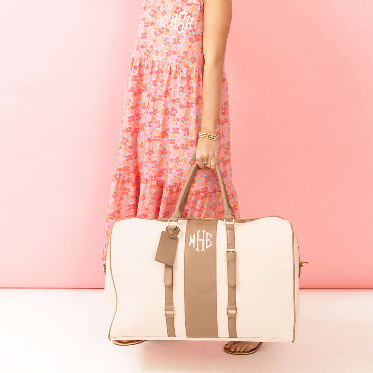 Monogrammed Weekender Bag | Marleylilly