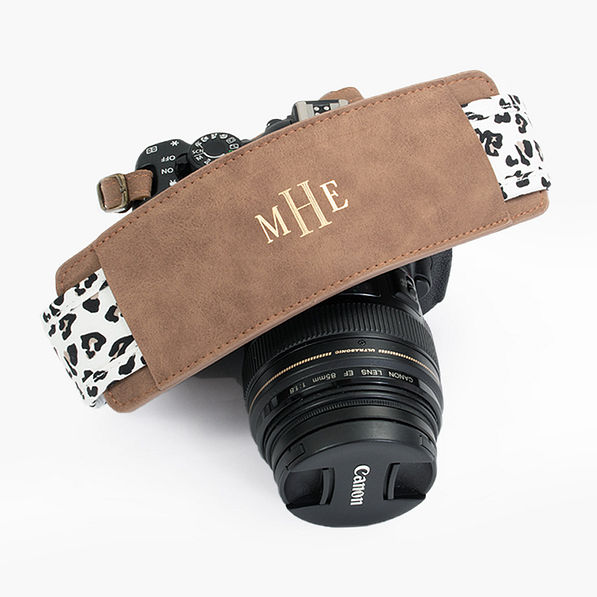Monogrammed Camera Strap - Custom Camera Strap