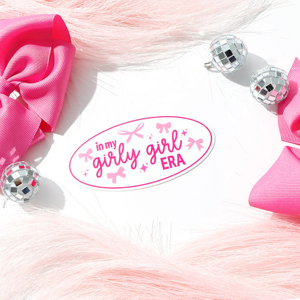 Girly Girl Sticker | Marleylilly