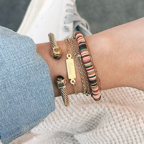 Personalized Multistrand Bracelet | Marleylilly