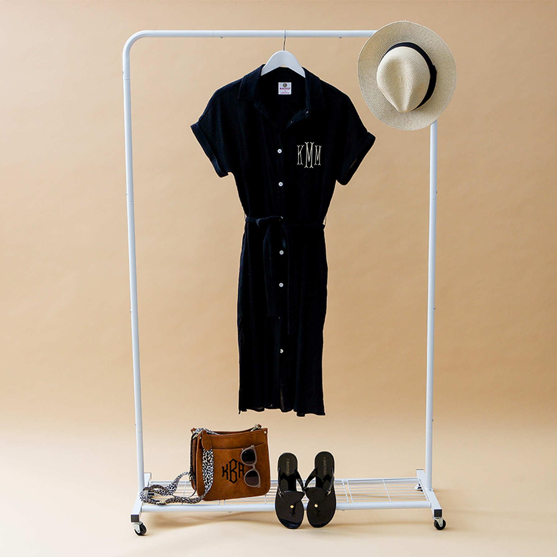 Personalized Gauzy Midi Dress