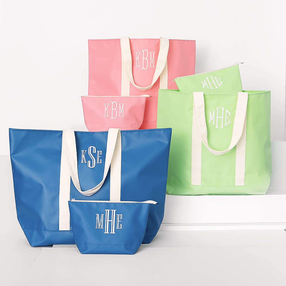 Personalized Waterproof Tote | Marleylilly