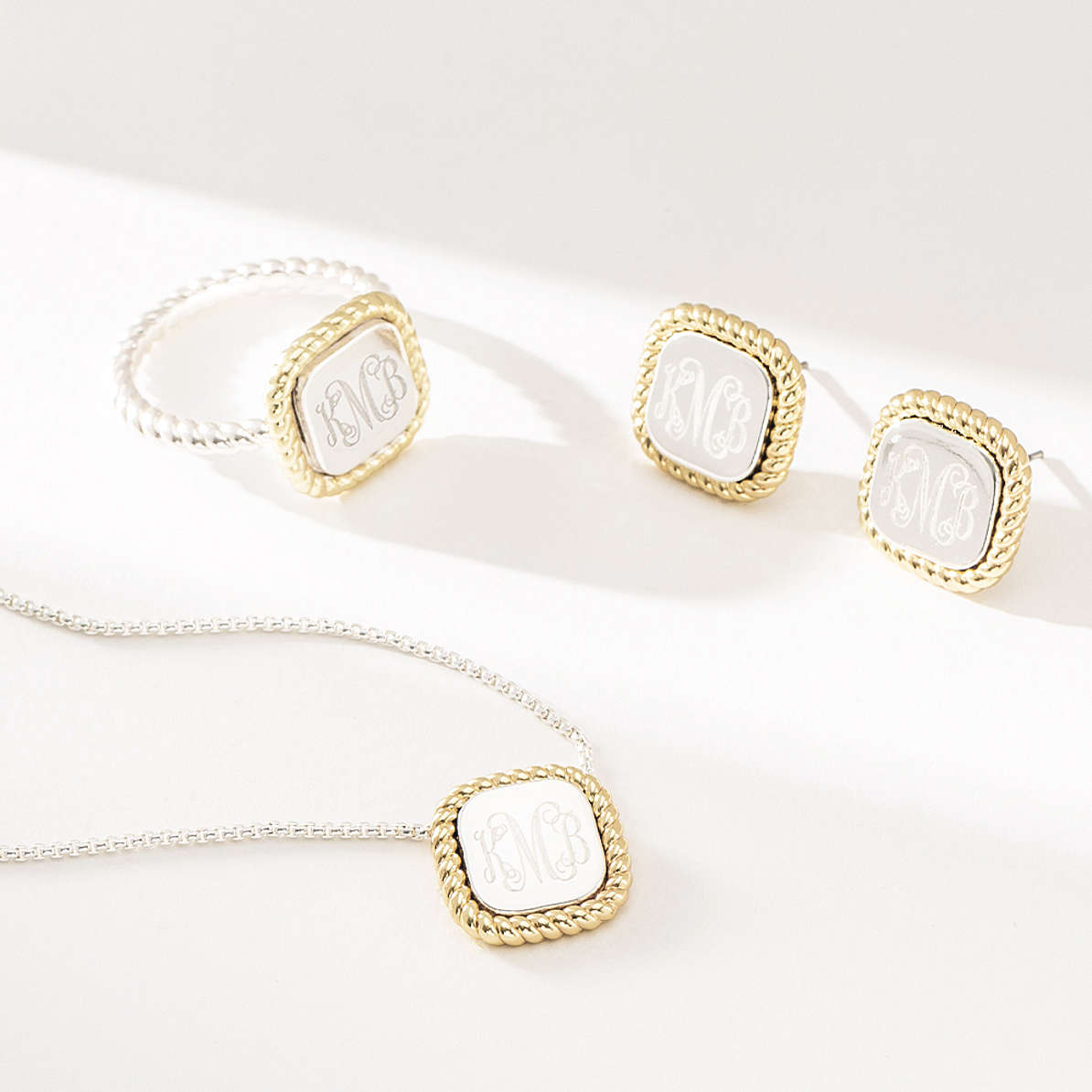 Personalized Cable Ring | Marleylilly