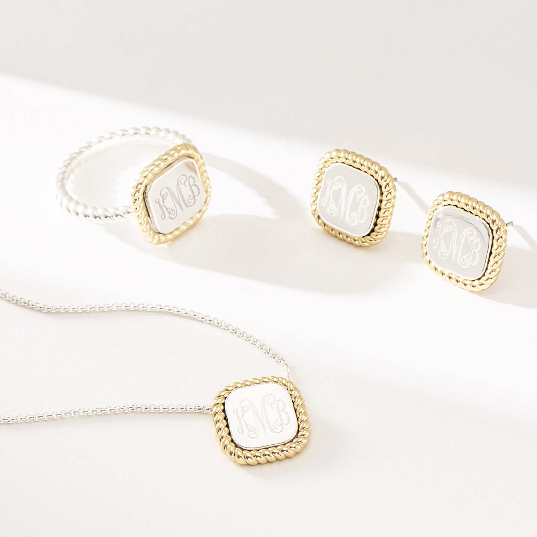 Personalized Cable Ring | Marleylilly