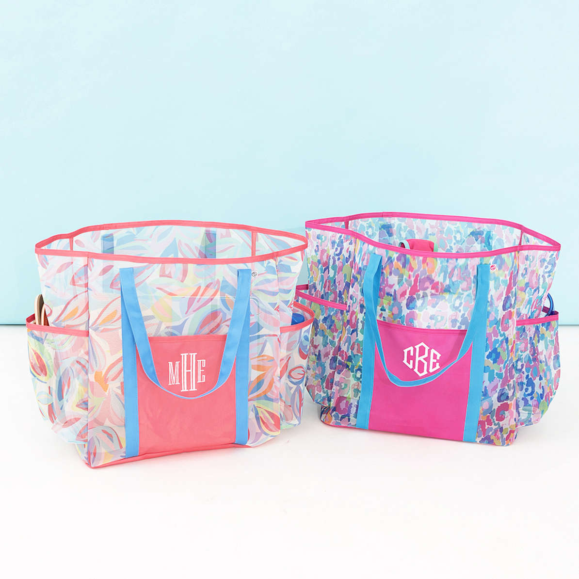 Personalized Mesh Tote | Marleylilly