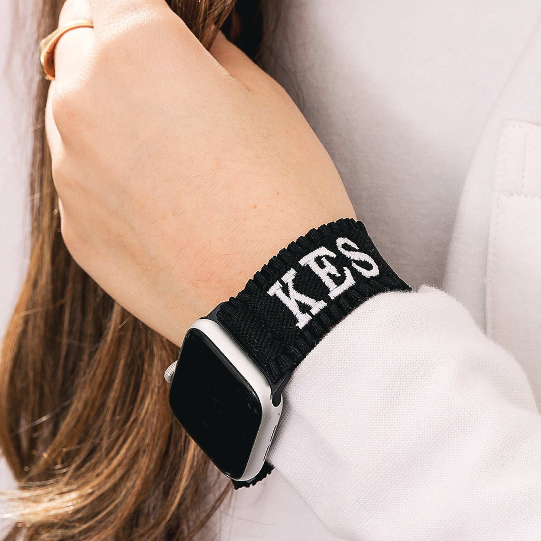 Monogrammed Smart Watch Band | Marleylilly