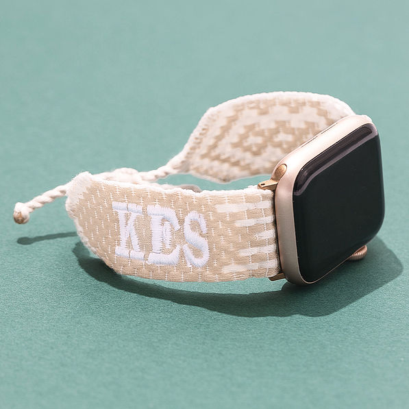 Monogrammed Smart Watch Band | Marleylilly