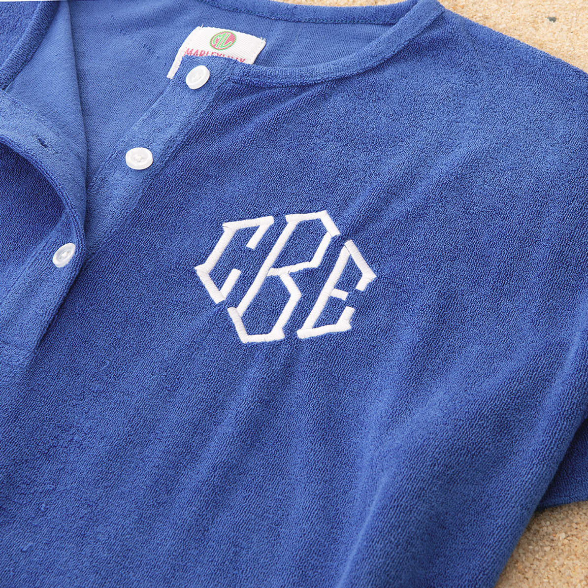 Personalized Terry Cover Up Dress | Marleylilly