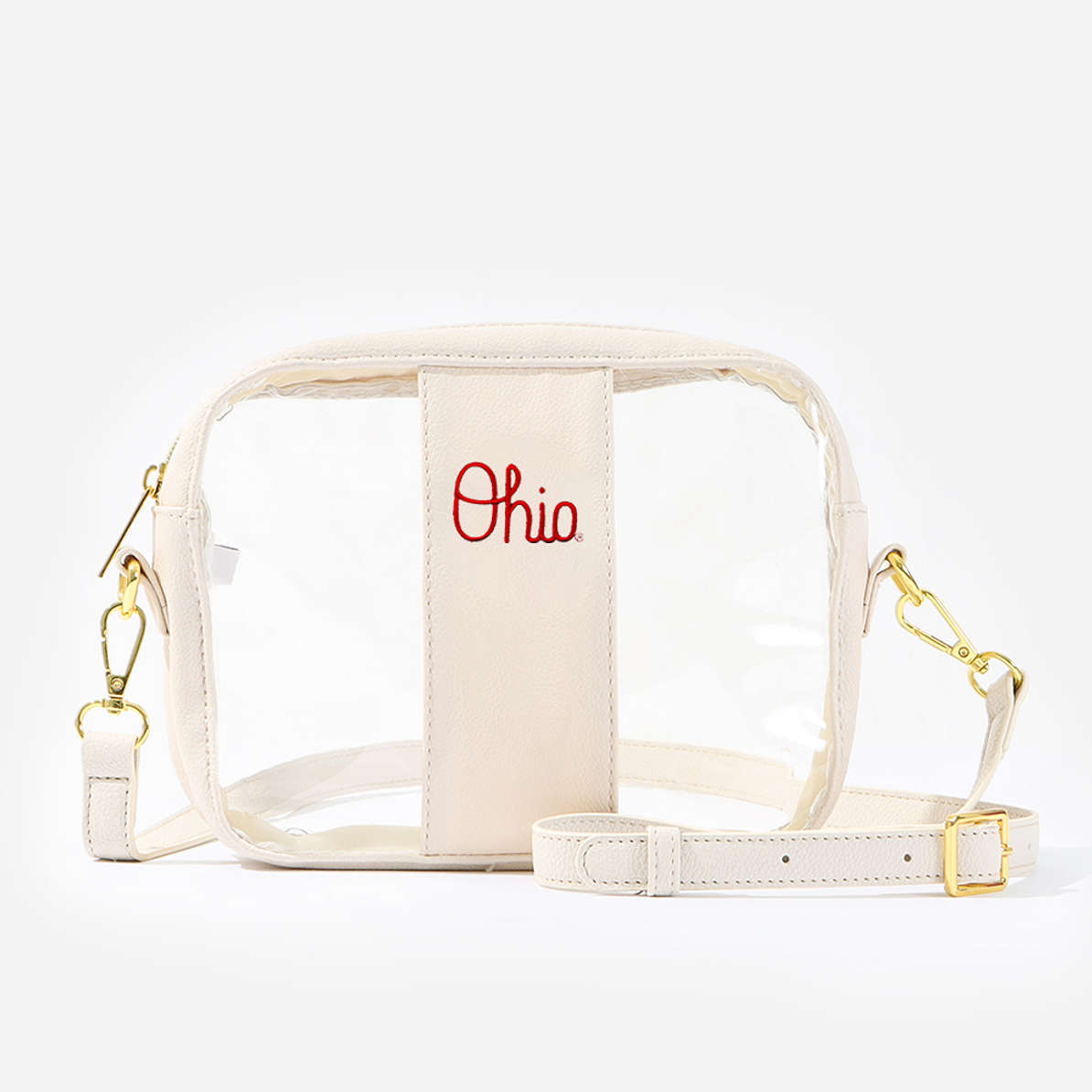 Ohio State Clear Stadium Crossbody Bag | Marleylilly