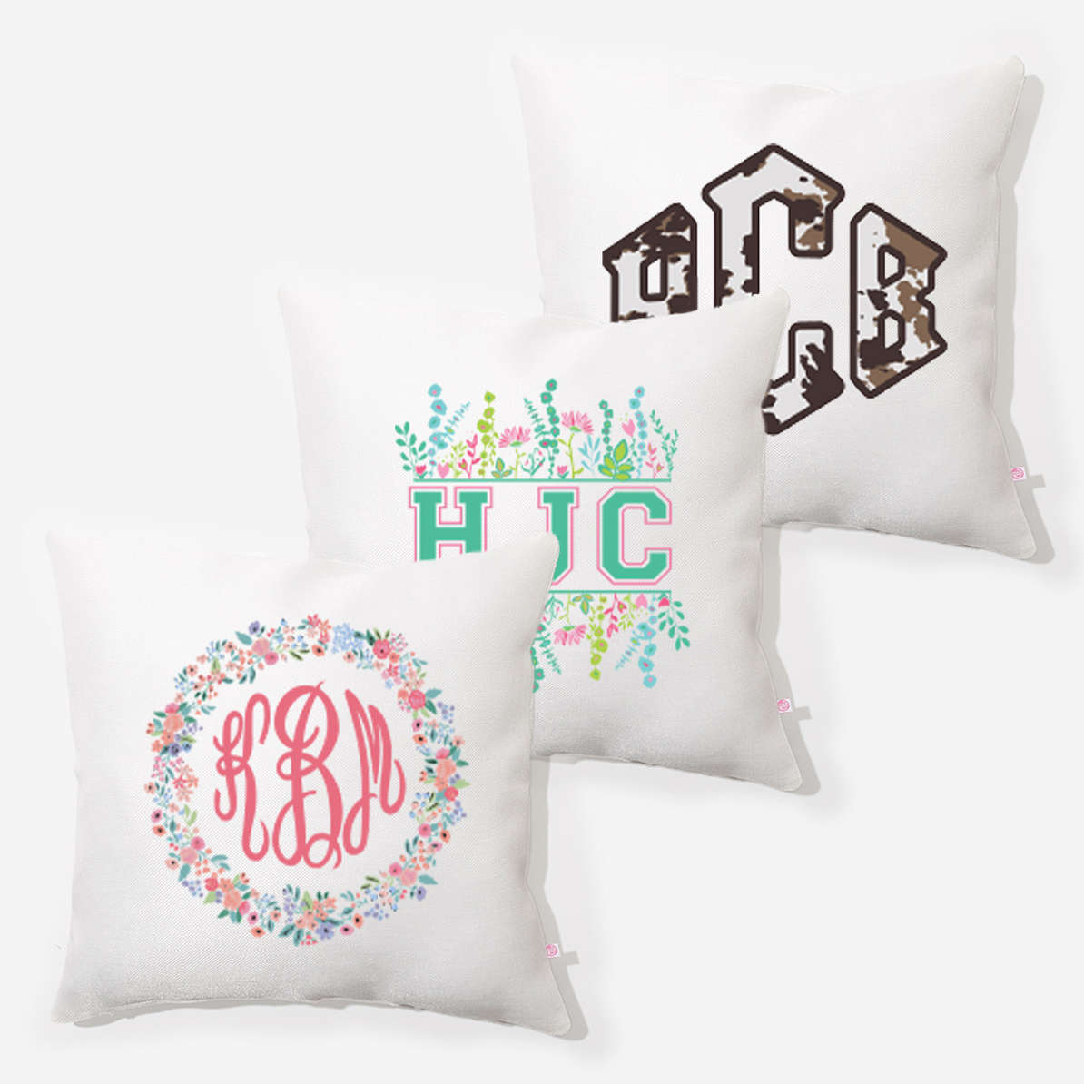 Monogrammed Pillow | Custom Home Décor Gift