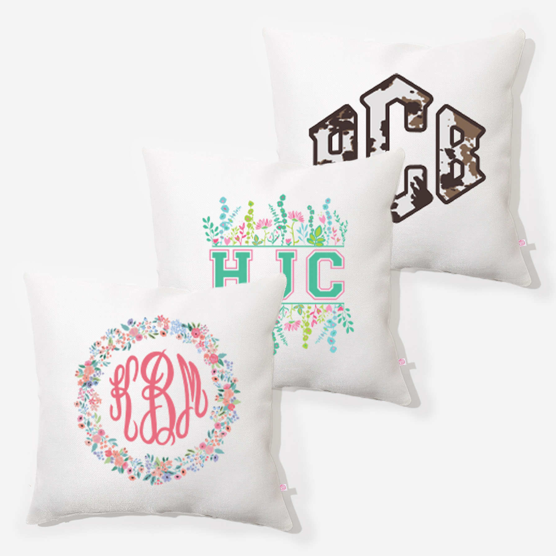 Monogrammed Pillow | Custom Home Décor Gift