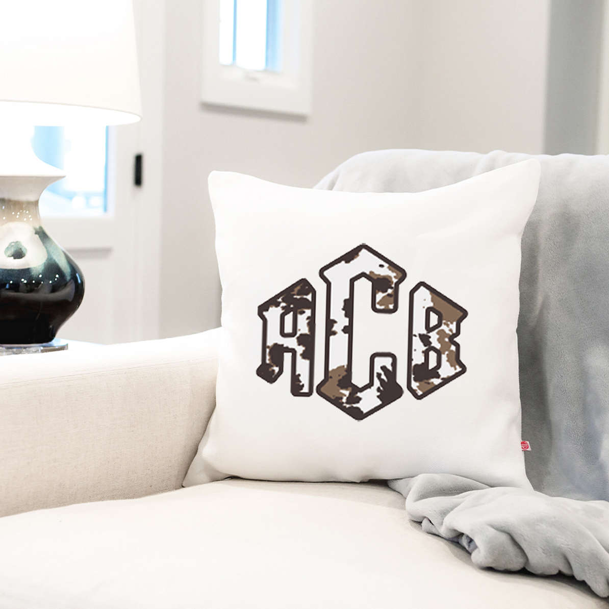 Monogrammed Pillow | Custom Home Décor Gift
