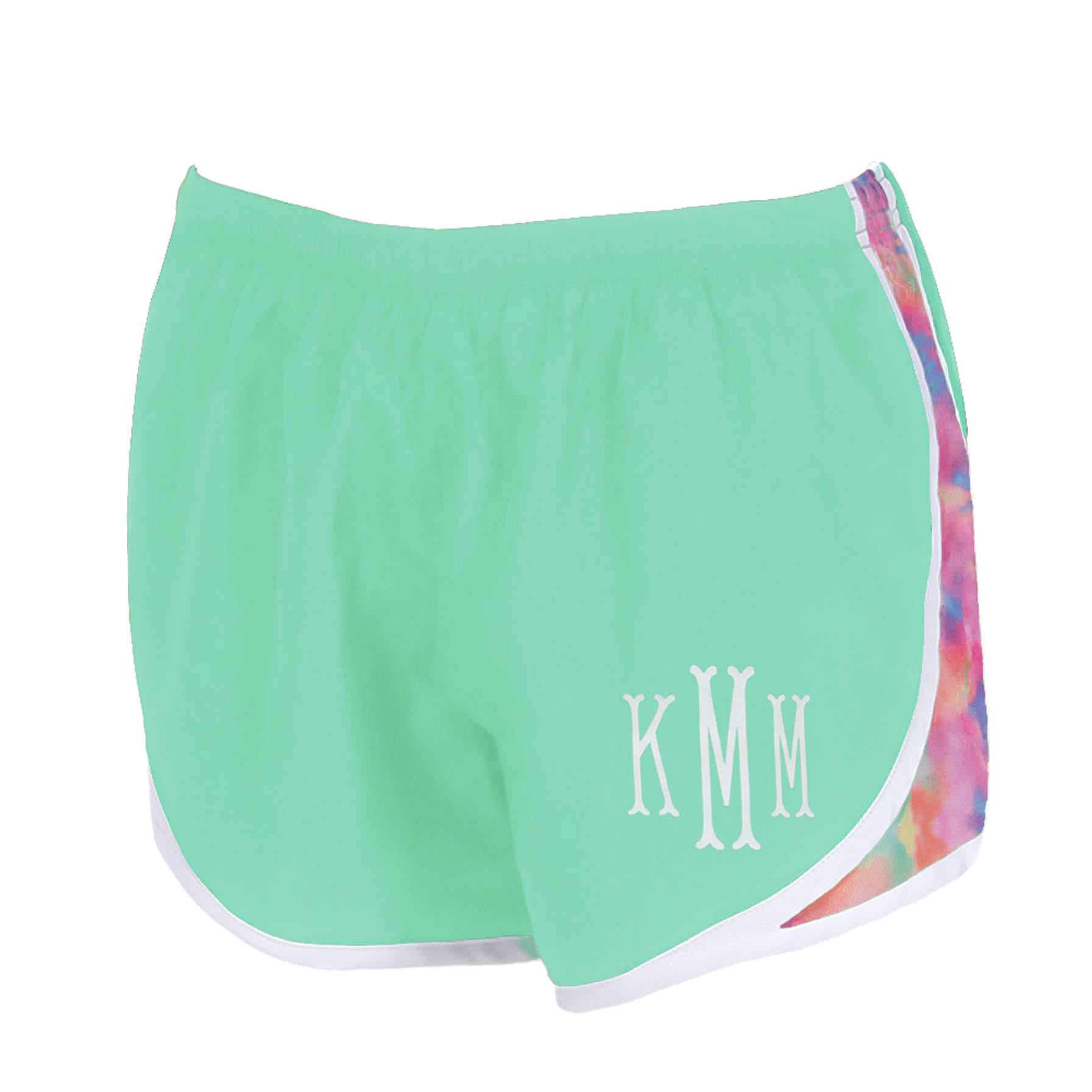 Monogrammed Running Shorts - Athletic Shorts w/ Liner