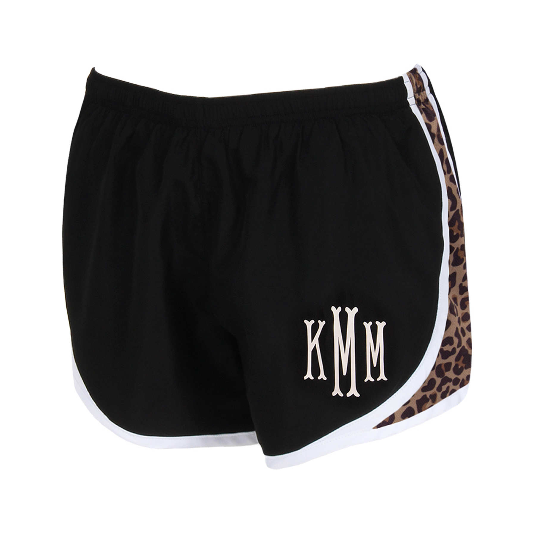 Monogrammed Running Shorts - Athletic Shorts w/ Liner