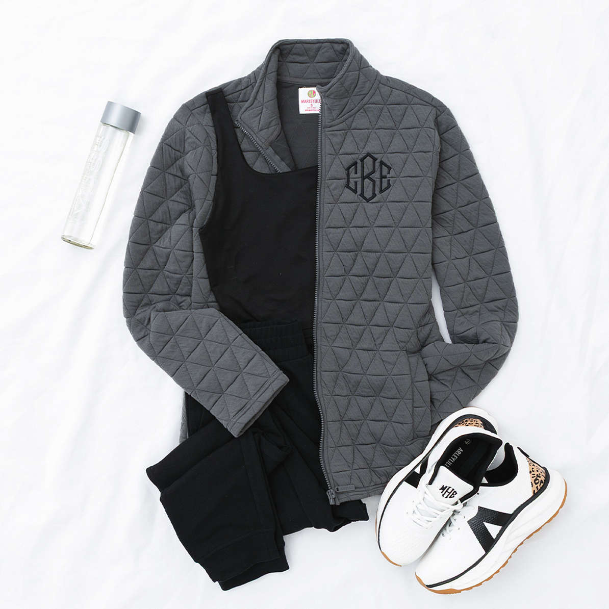 Personalized Quilted Jacket | Marleylilly