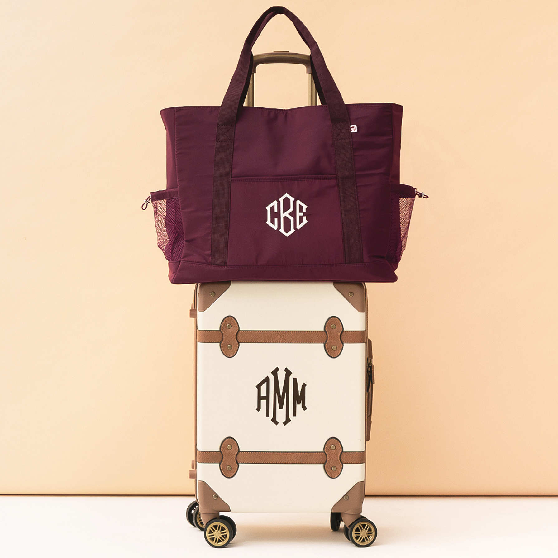 Monogrammed Carry On Tote | Marleylilly