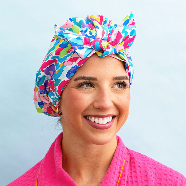 Waterproof Shower Cap with Elastic Band | Marleylilly