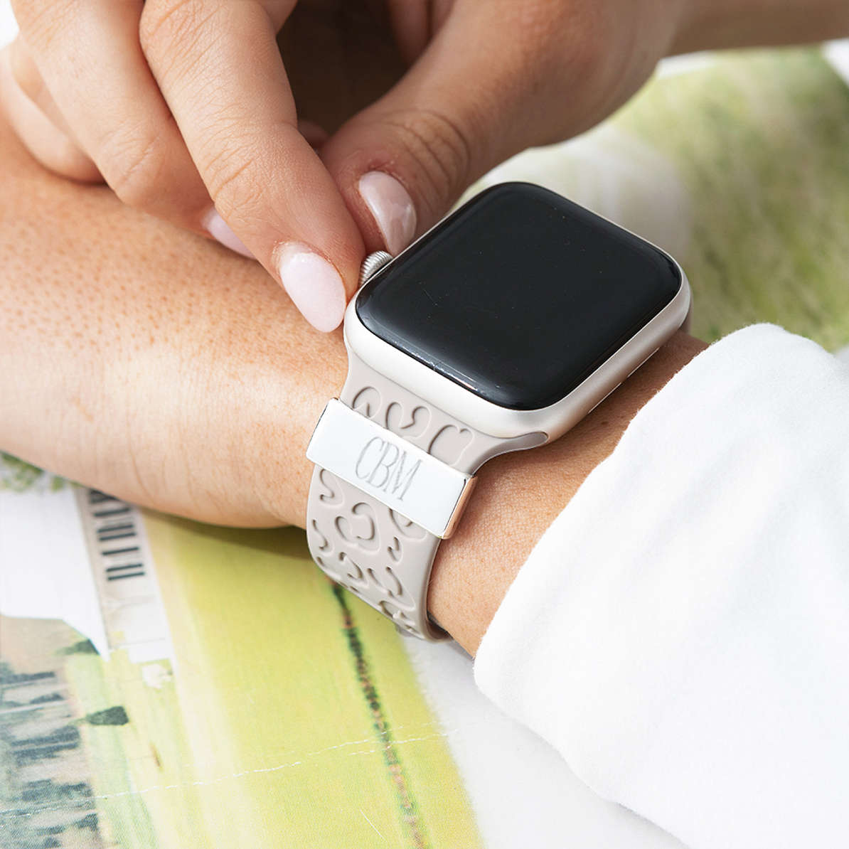 Personalized Smart Watch Band | Marleylilly