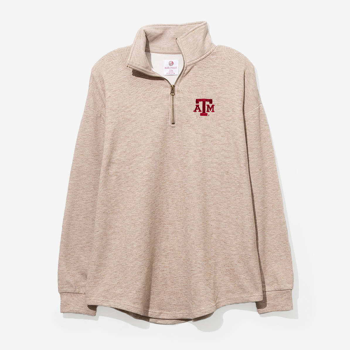 Women's Personalized Texas A&M Fleece Pullover | Marleylilly