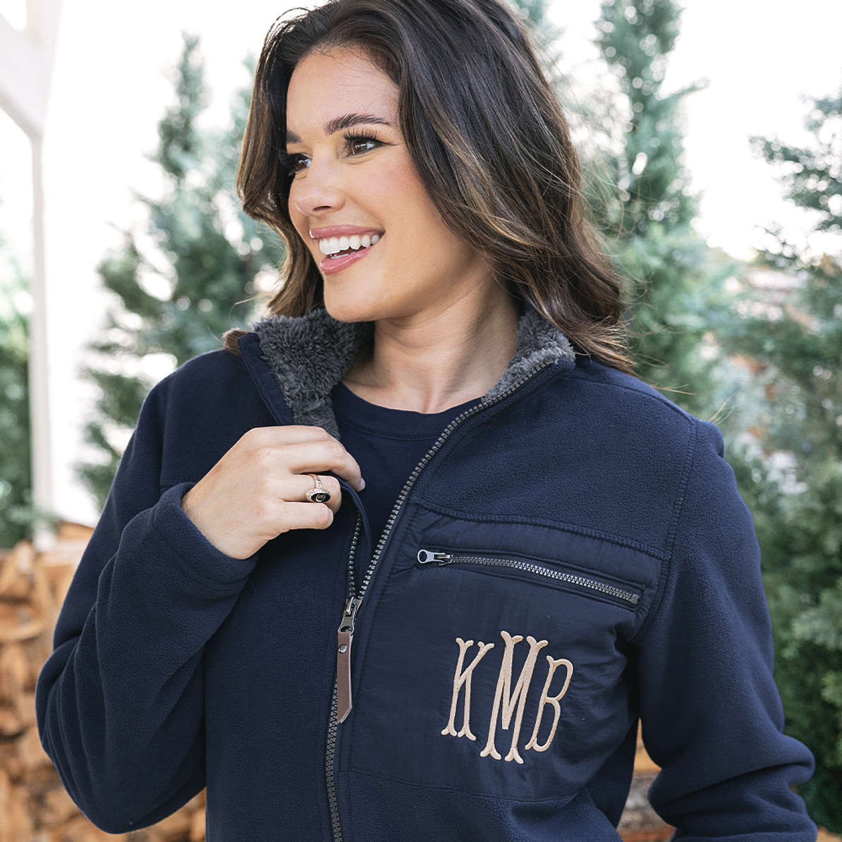 Personalized Field Fleece Jacket | Marleylilly