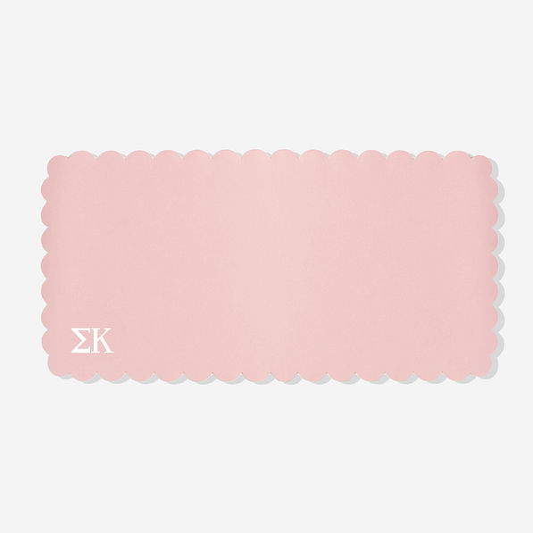 Sigma Kappa Faux Leather Desk Mat | Marleylilly