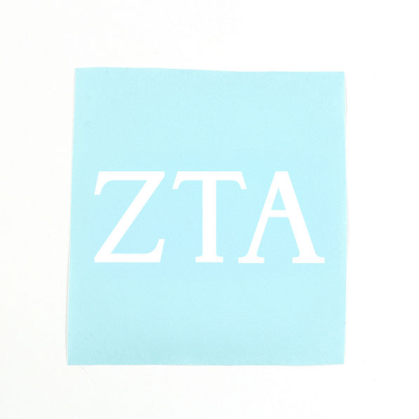Zeta Tau Alpha Sorority Sticker | Marleylilly