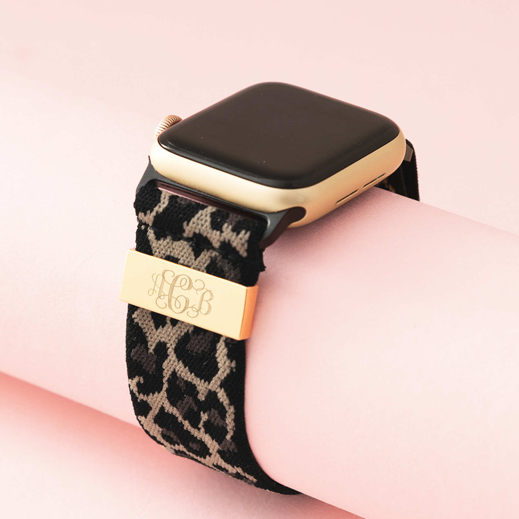 Personalized Leopard Watch Band | Marleylilly