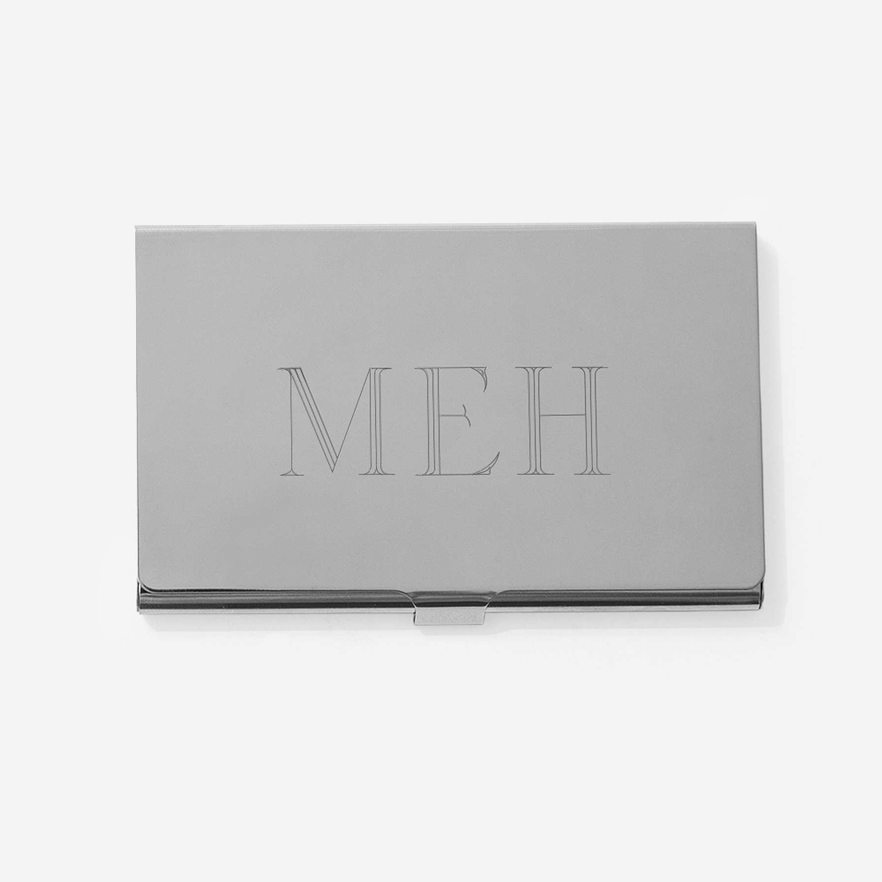 Customized Stainless Steel Business Card Holder by Marleylilly