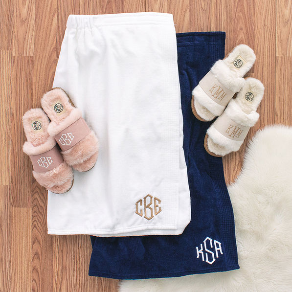 Personalized Towel Wraps - Marleylilly