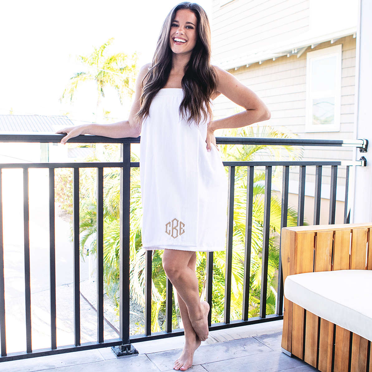 Personalized Towel Wraps - Marleylilly