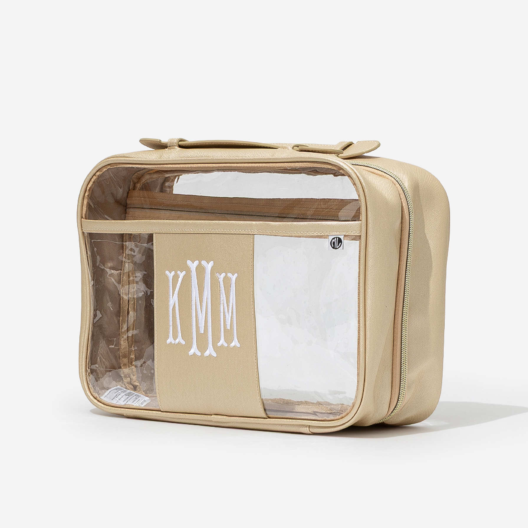 Personalized Clear Toiletry Case | Marleylilly