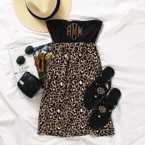 Monogrammed Beach Cover Up - Personalized Beach Wear | Marleylilly