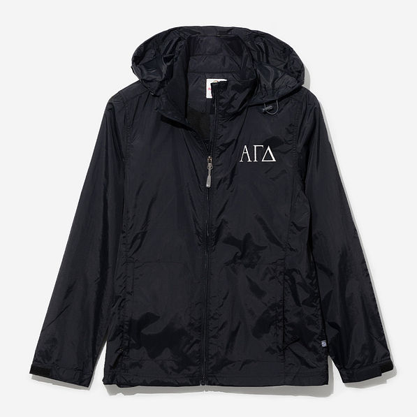 Alpha Gamma Delta Rain Jacket | Lightweight & Waterproof