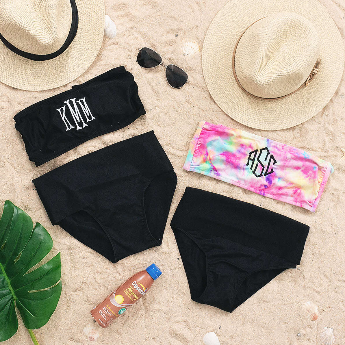 Women's Personalized Bandeau Top - Marleylilly